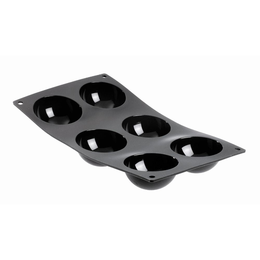 De Buyer Moul'Flex Silicone Mould - 6 Hemispherical Portions | UK – De ...